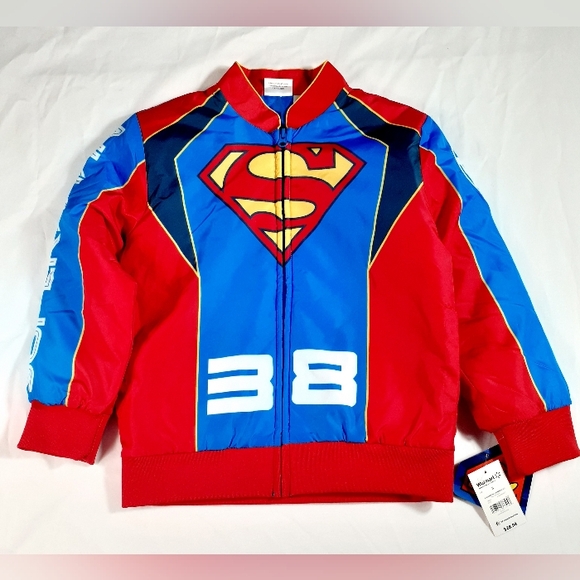 DC Comics/Superman | Jackets & Coats | Superman Bomber Jacket Boys ...